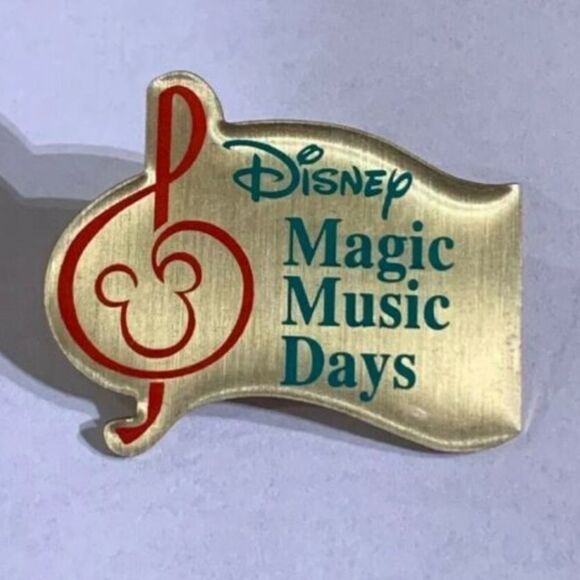 Disney | Jewelry | Disneymagicmusicdayslapelpin | Poshmark
